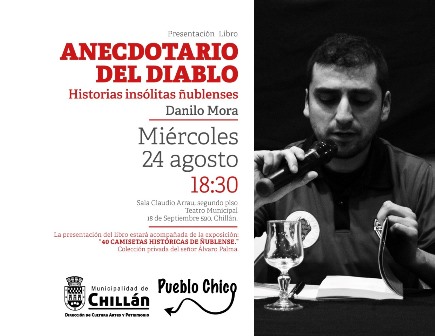 Profesor Danilo Mora lanza su libro Anecdotario del Diablo, Historias ...